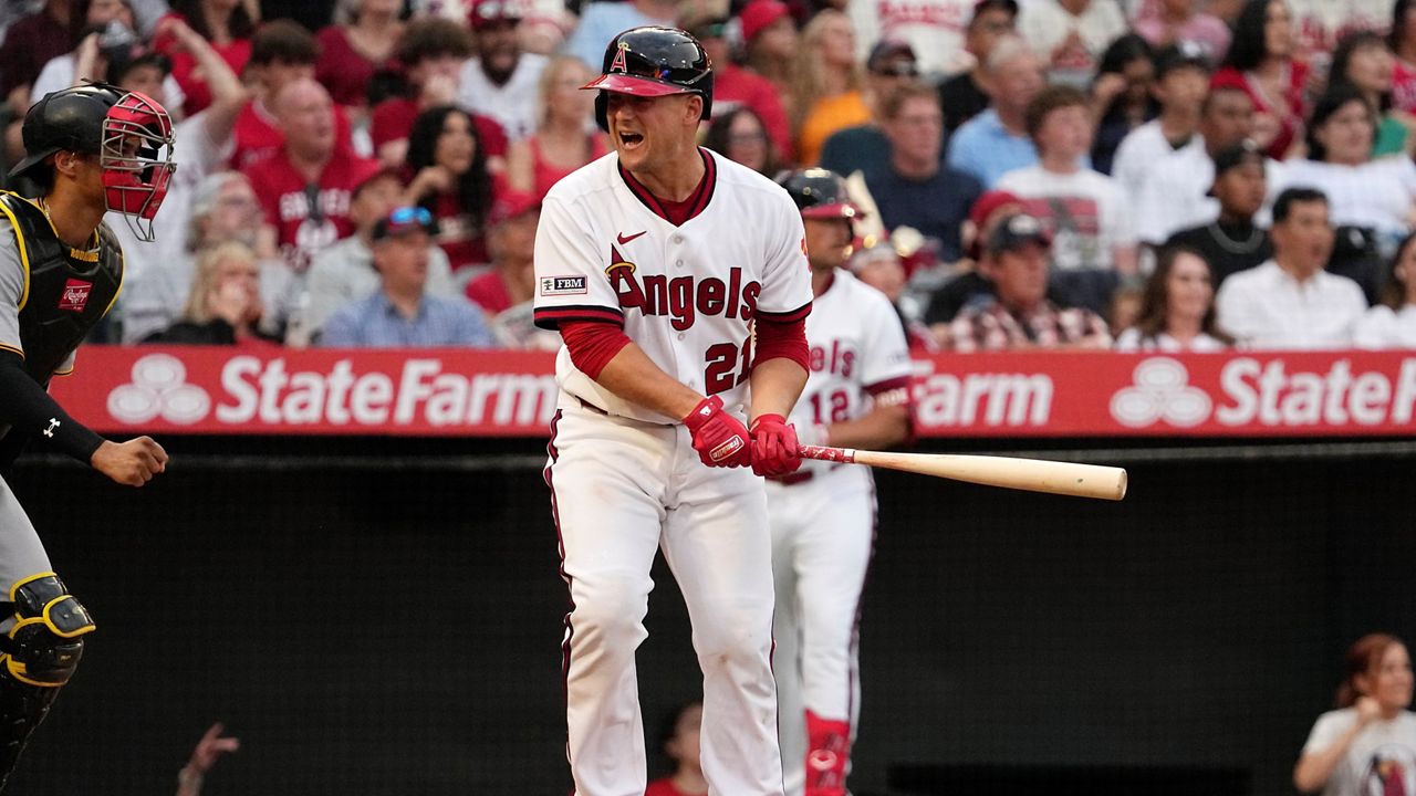 Pirates beat the Angels 3-0 to snap 4-game winning streak