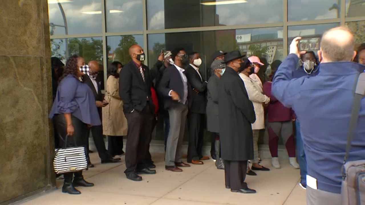 Supporters of Mayor Warren Speak Out After Court Appearance