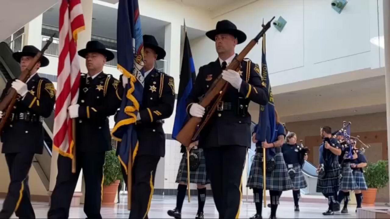 Dozens walk in memory of fallen RPD Officer Mazurkiewicz