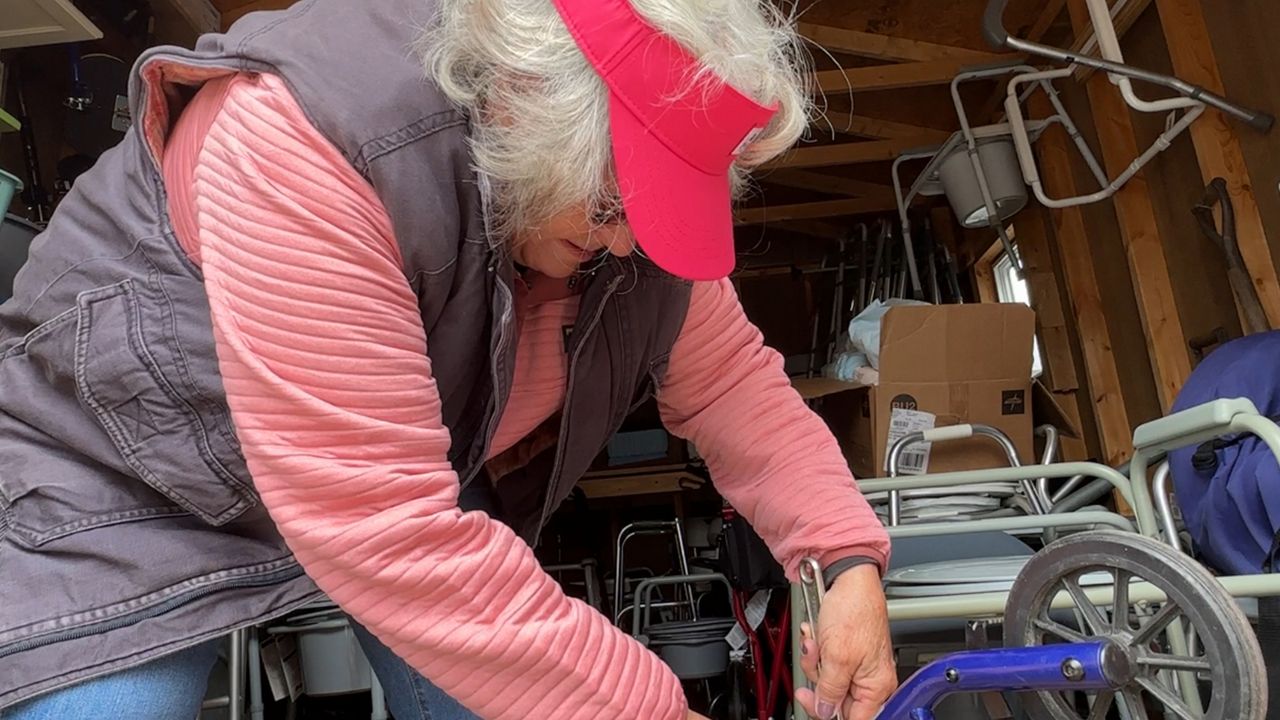 Med Shed volunteers make medical equipment available