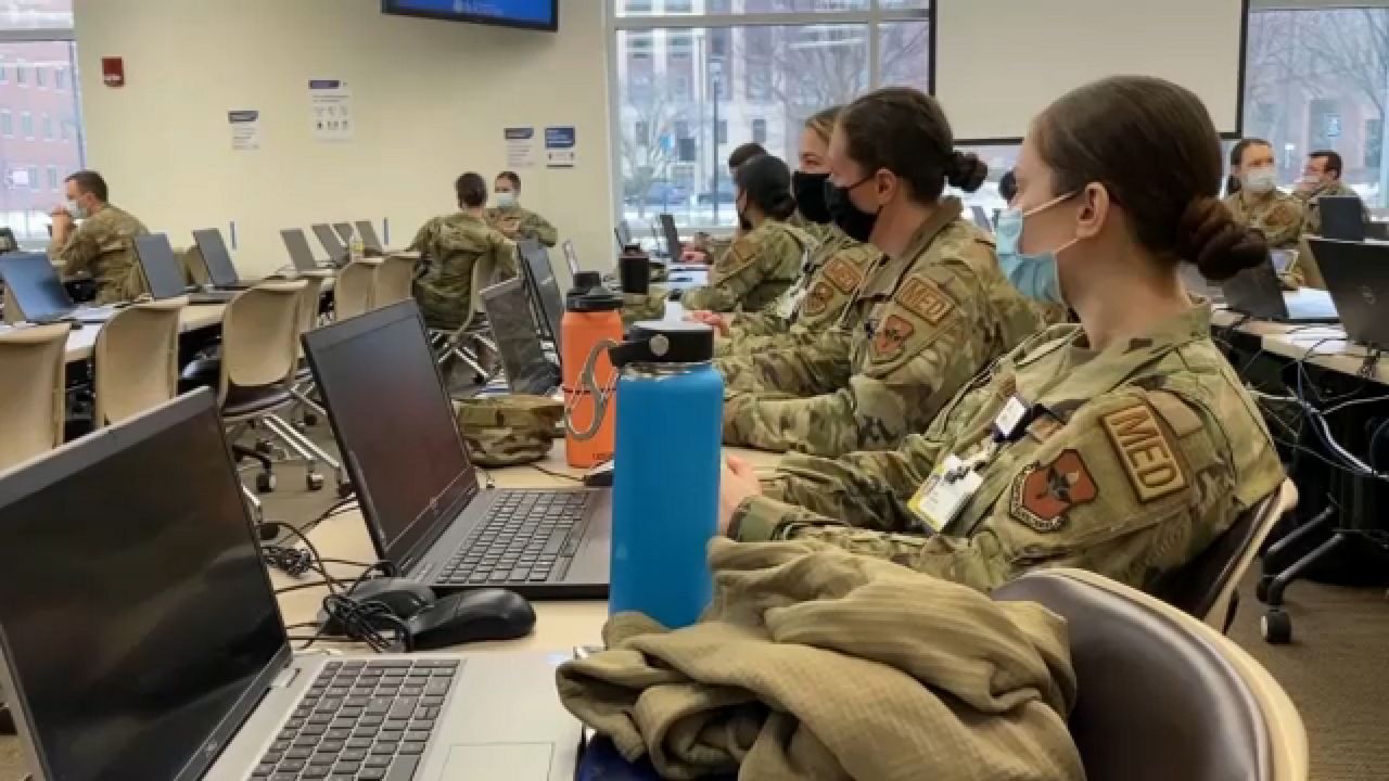 More military medical teams arrive at Strong