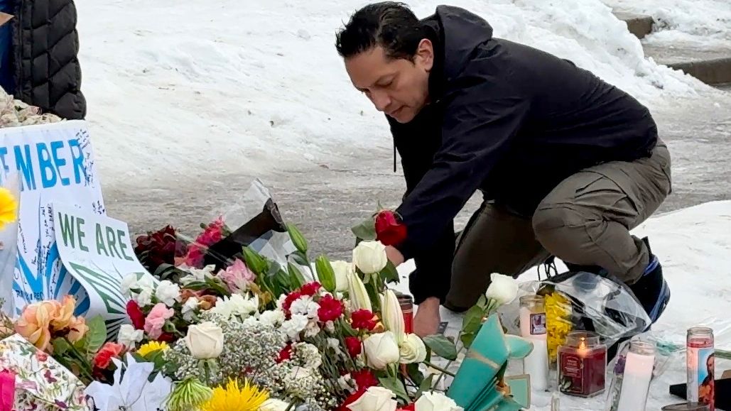 Protesters vent outrage after fatal shooting by ICE officer