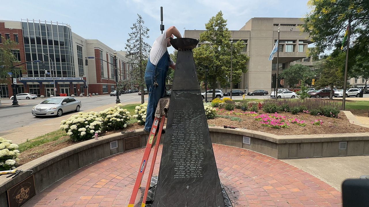 Jefferson County FOP Fallen Officers Memorial Vandalized