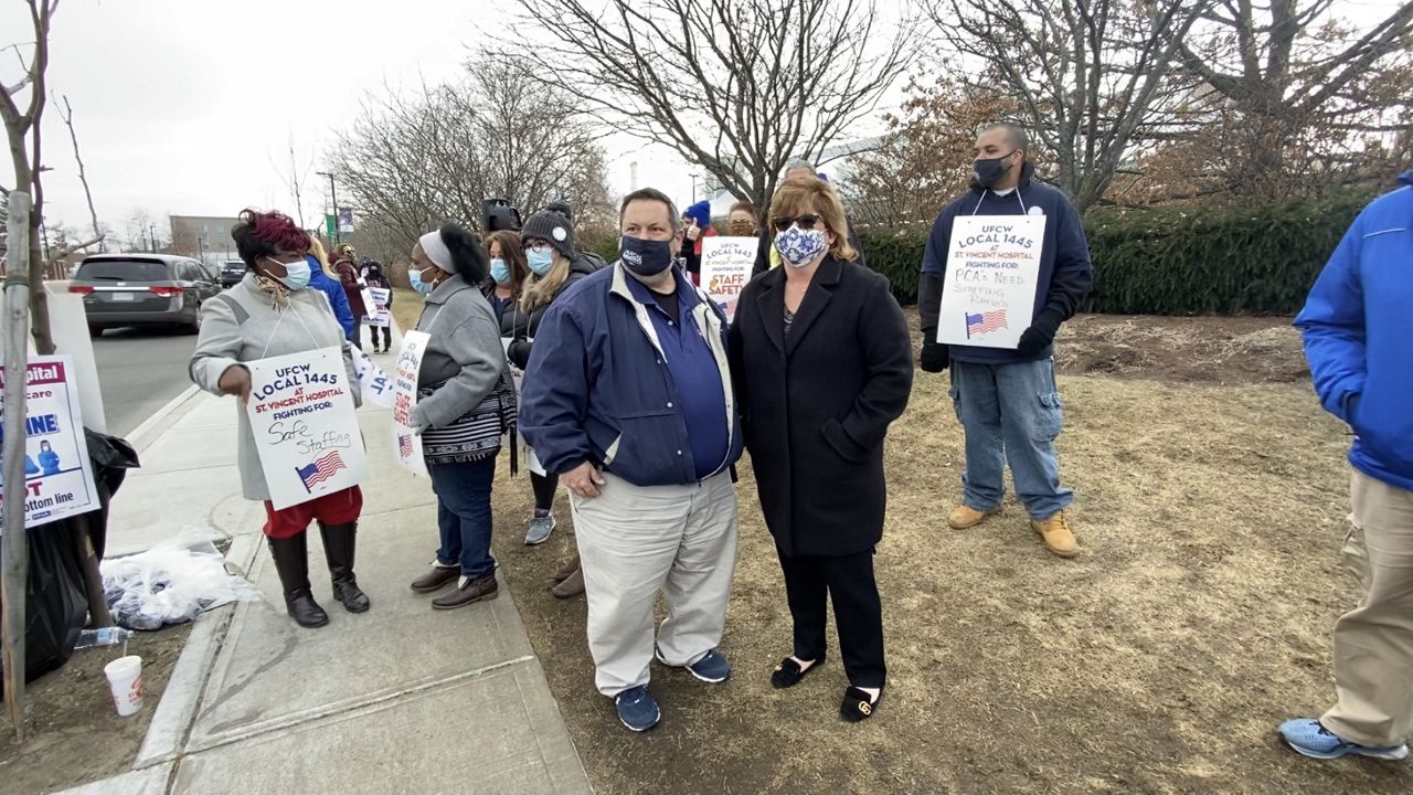 Candy Mero-Carlson, Other Councilors Nurses on Picket Line