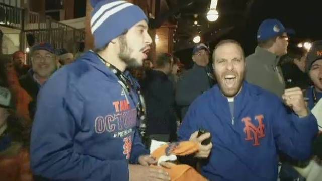 Fans Go Wild After Mets' Game 3 Victory