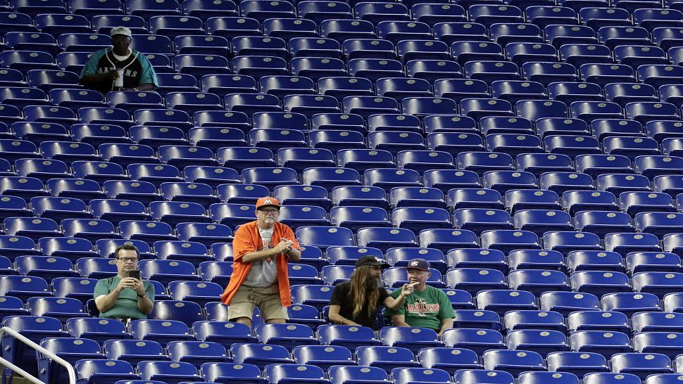 Major League Baseball attendance Tampa bay Rays
