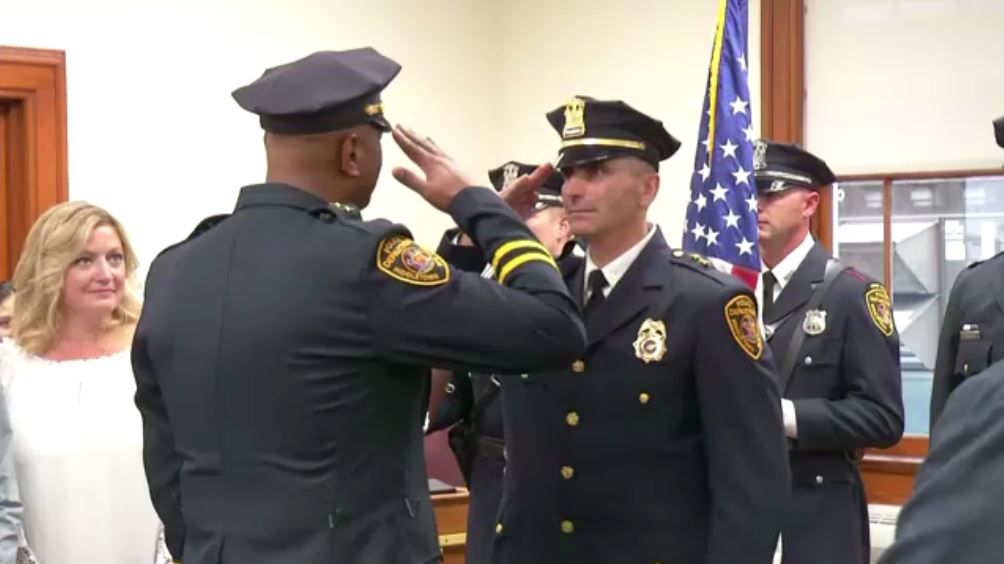 Middletown's new police chief sworn in