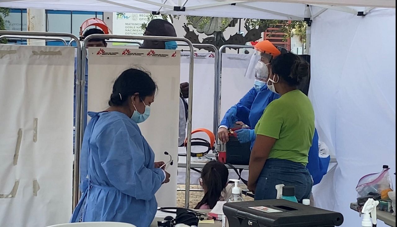 Doctors say a medial crisis is unfolding near border