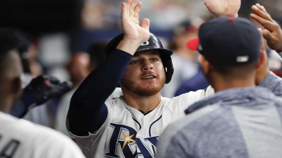 Rays' Brosseau goes from undrafted to middle of MLB lineup
