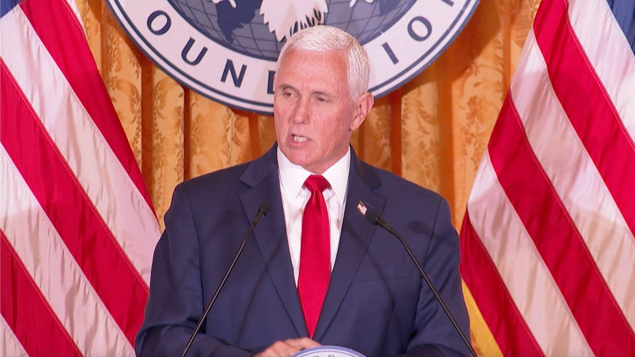 Former VP Mike Pence makes stop in SoCal Former VP Mike Pence makes stop in SoCal