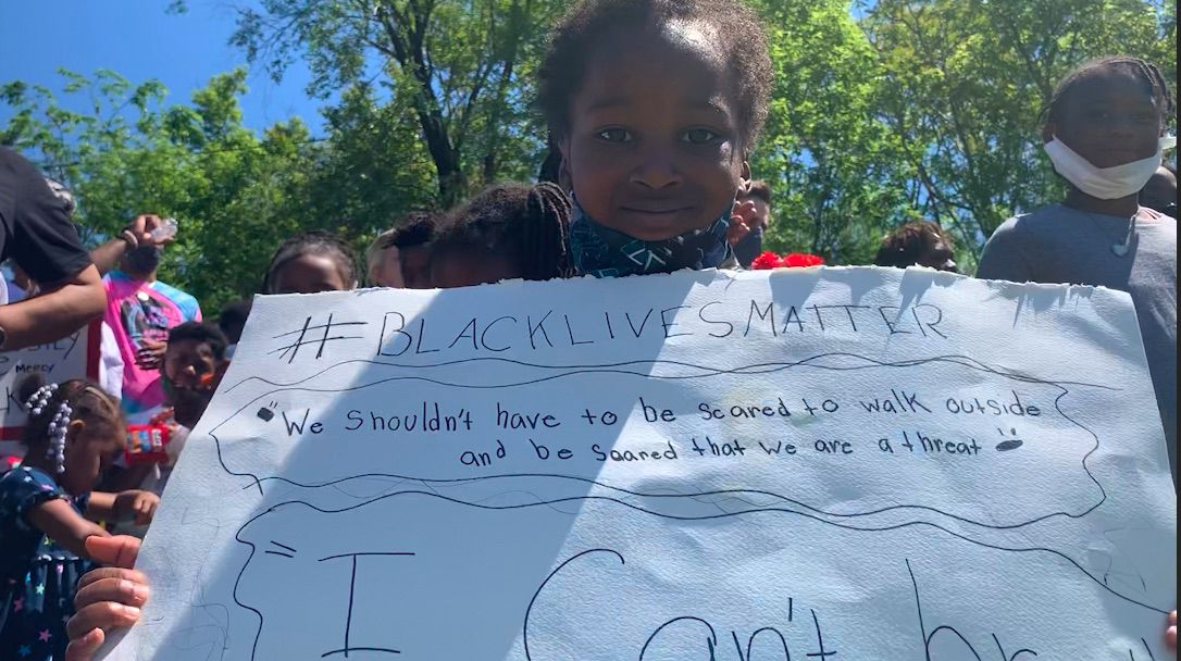 MLK Children’s protest lets kids support BLM