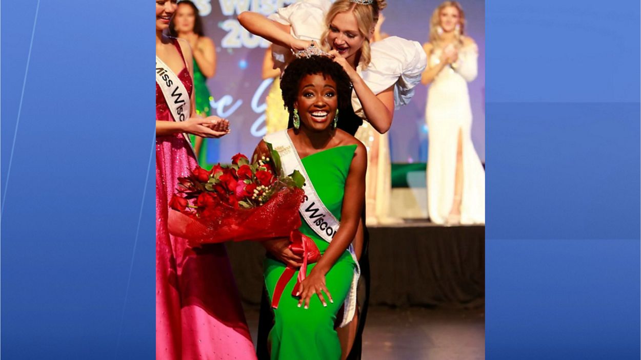 Newly crowned Miss Wisconsin is an immediate trailblazer