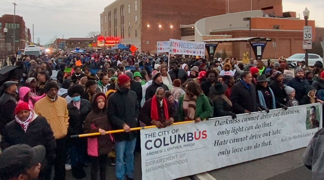 Columbus honors Dr. Martin Luther King Jr. with parade