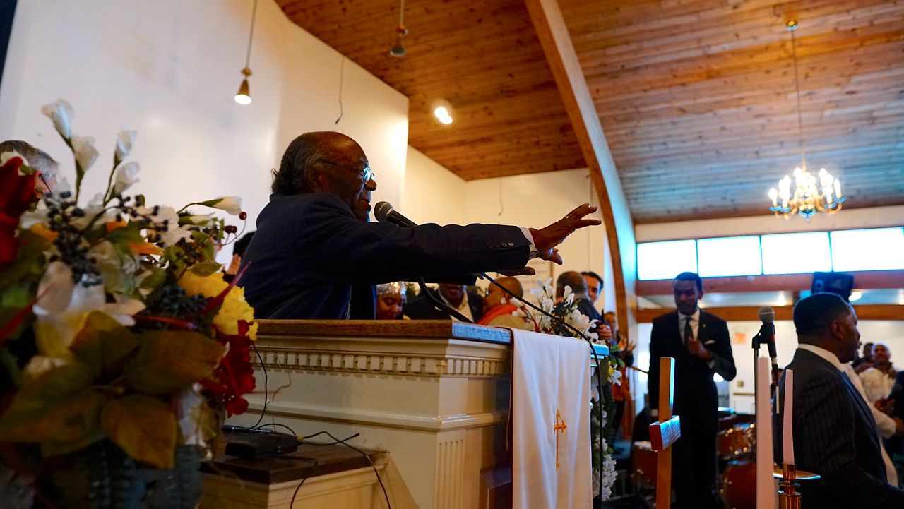 West Louisville church celebrates MLK Jr. Day with service