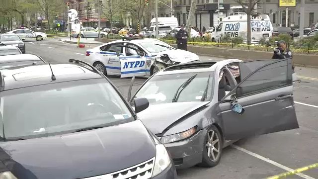 Two People Arrested Following Car Chase, Crash Involving Police ...