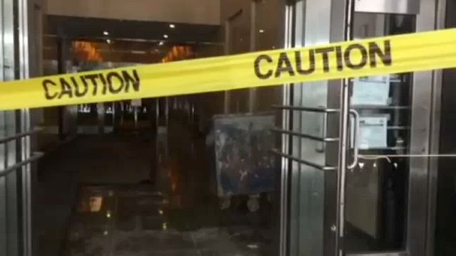 Ceiling Collapse Near GCT Injures Two Workers