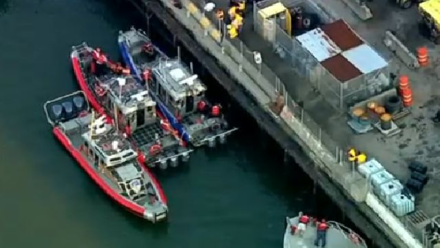 NYPD and FDNY rescue two people from the East River
