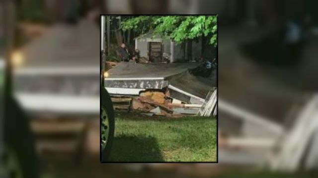 Schoharie County mobile home collapses, injuring 1