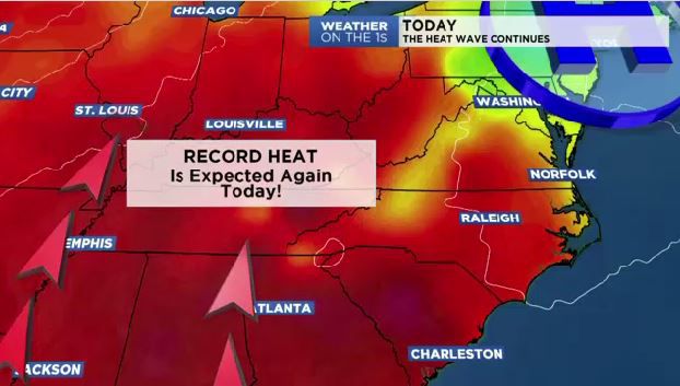 Record Heat As September Wraps Up