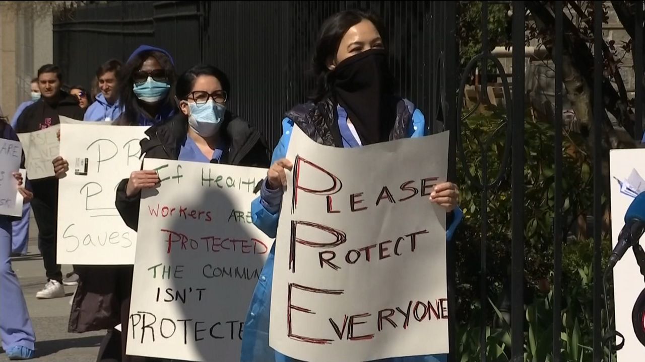 Bronx Nurses Protest Unsanitary Working Conditions