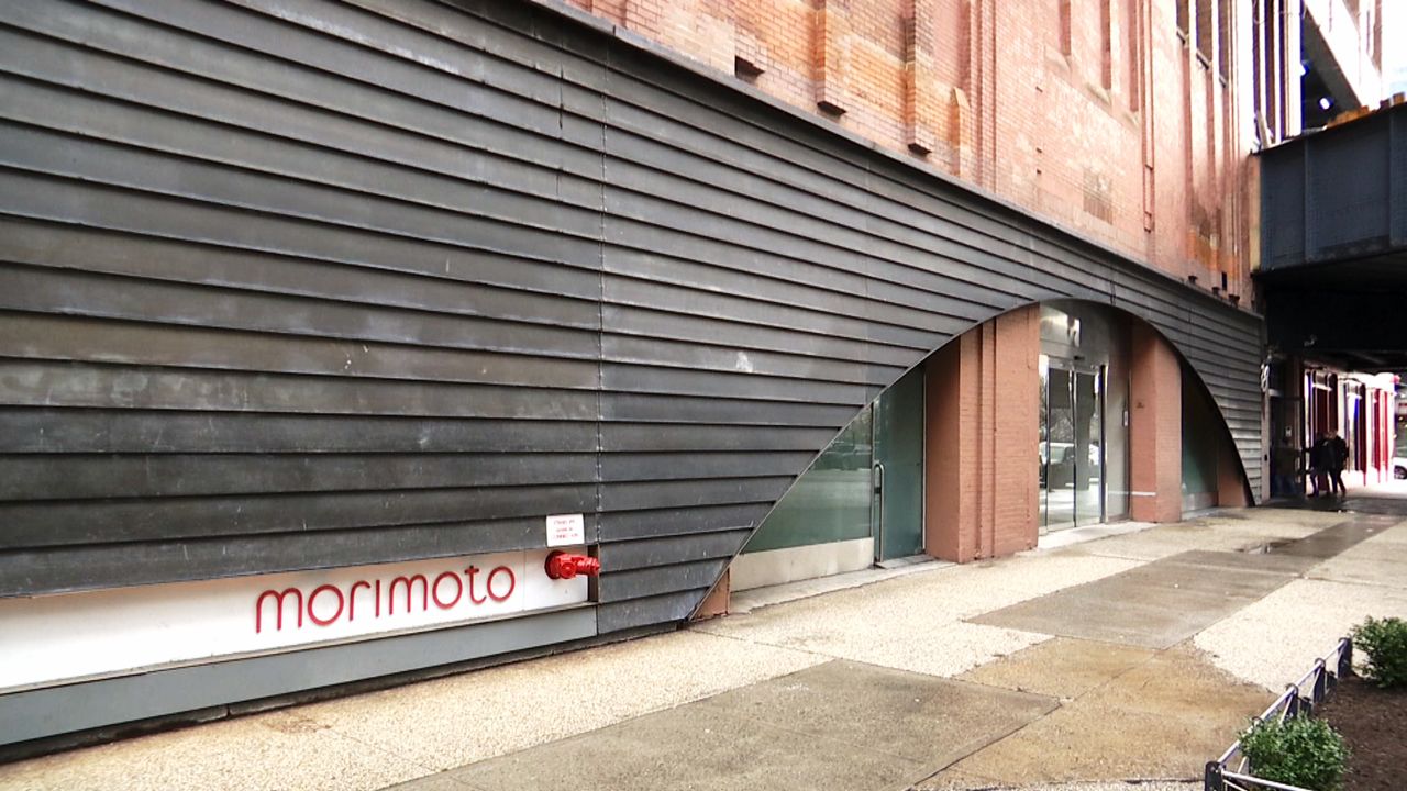 morimoto closing chelsea market restaurant location