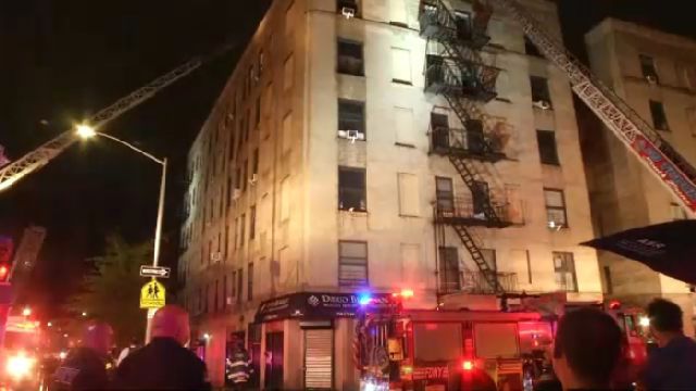 FDNY responds to Mott Haven fire