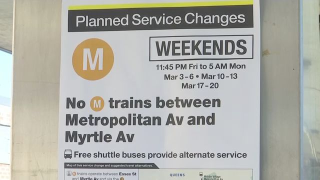 M Train Weekend Shutdowns a Preview of Major Disruption This Summer