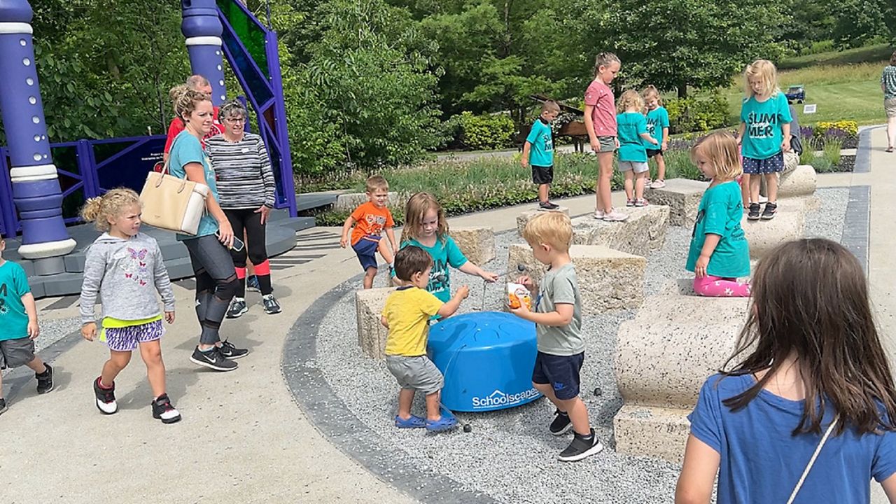 Music garden opens in honor of late naturalist