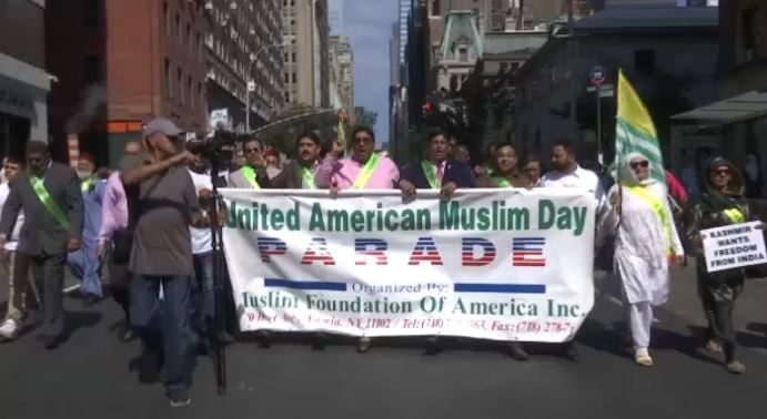 35th Annual Muslim Day Parade marches down Madison Avenue
