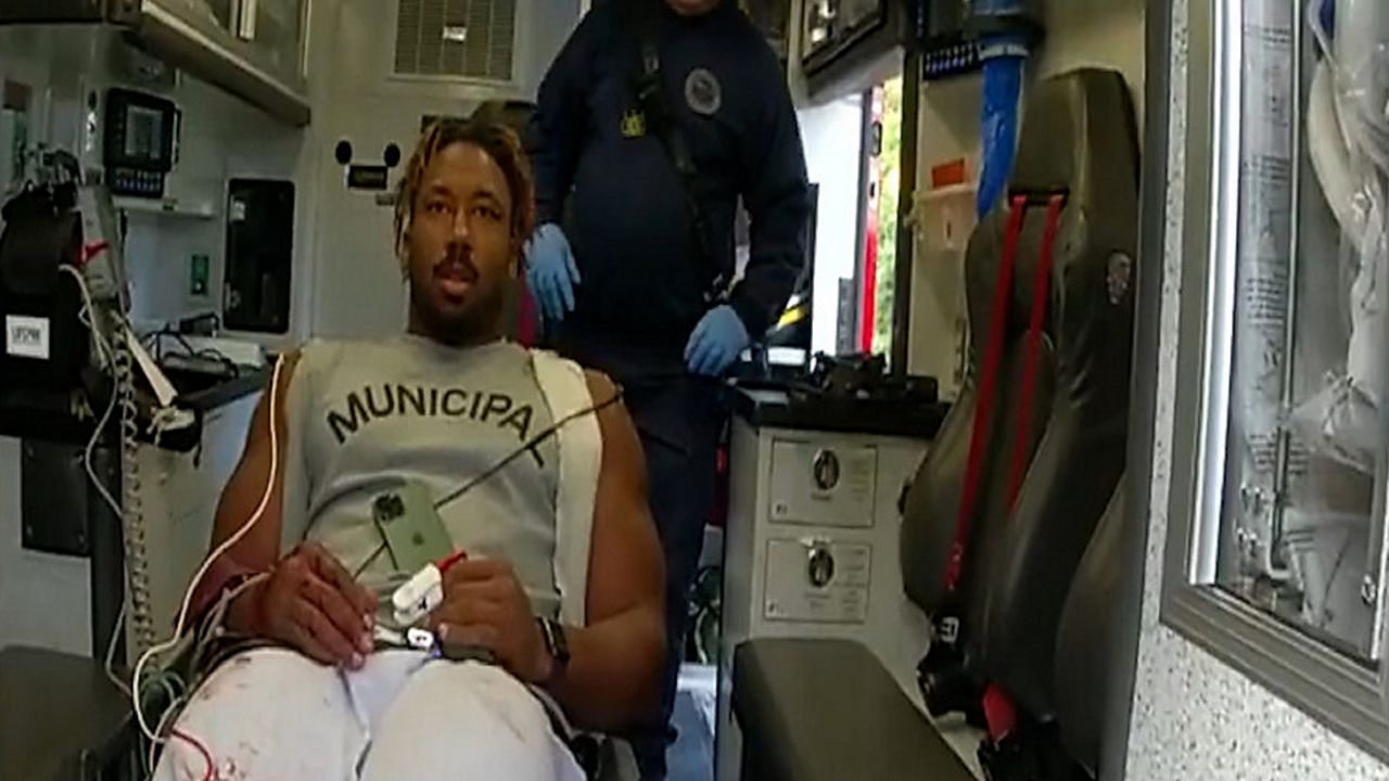 Browns' Myles Garrett cited after car crash