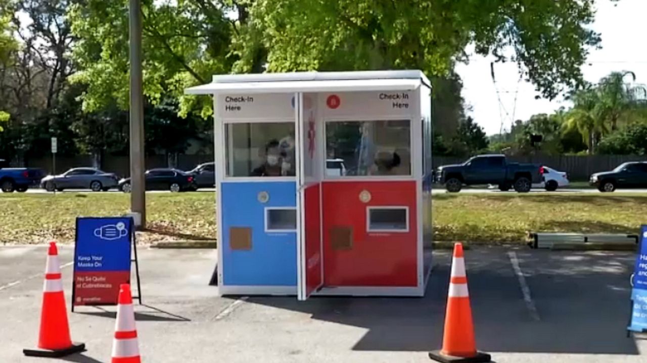 Seminole County Adds COVID-19 Self-Testing Kiosk