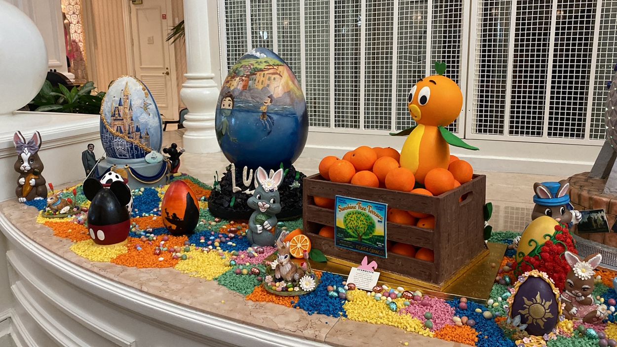 Easter egg display returns to Disney’s Grand Floridian