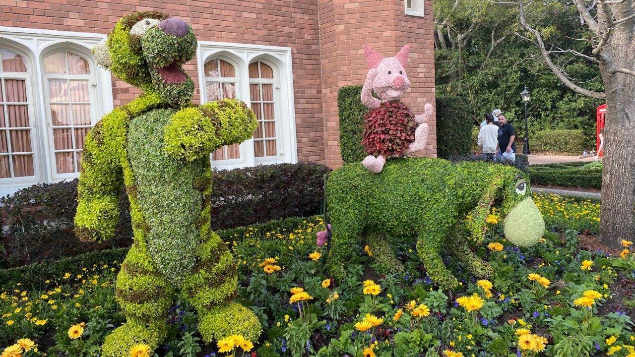 Topiaries spring up ahead of Epcot Flower and Garden Fest
