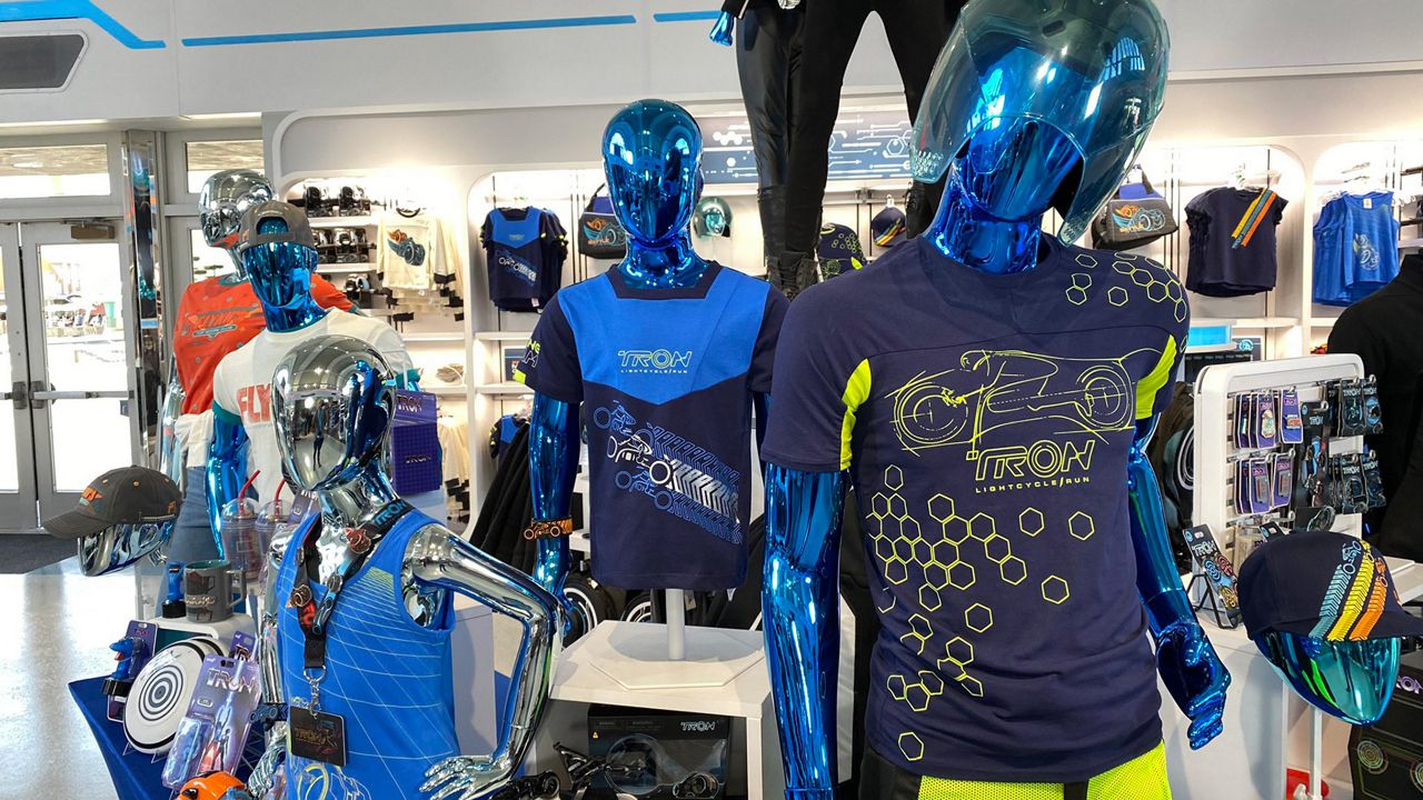 Disney World shares first look at new TRON merchandise