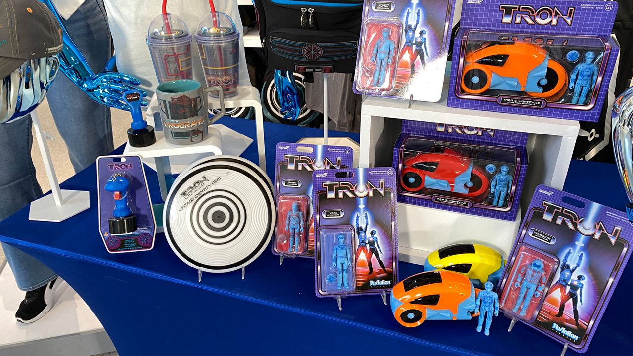 Disney World shares first look at new TRON merchandise