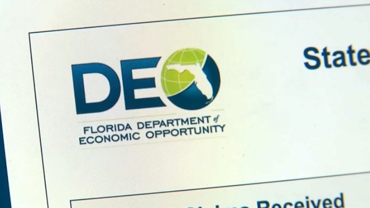 Florida governor opposes extending benefits DEO jobs returning
