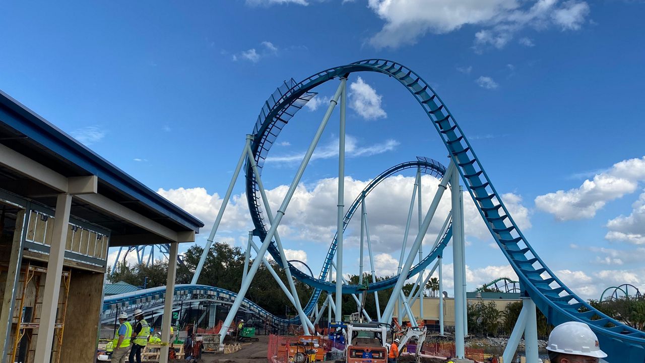 SeaWorld: Behind-the-scenes view of Pipeline surf coaster