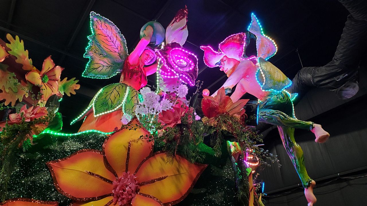 Mardi Gras Parade Float