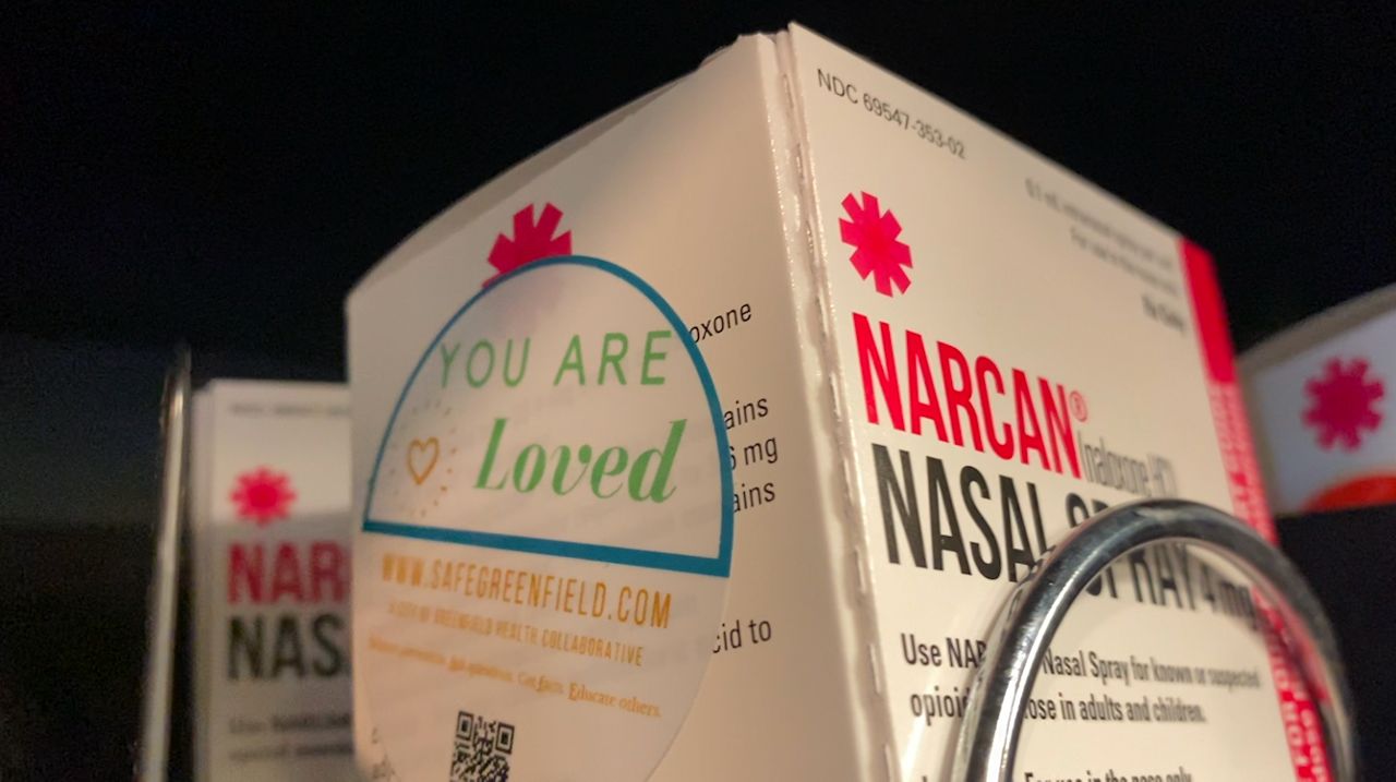Greenfield's first Narcan vending machine helping save lives