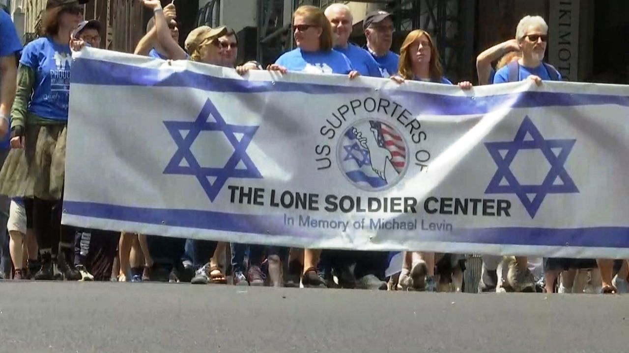 Celebrate Israel Parade Marches Up Fifth Avenue