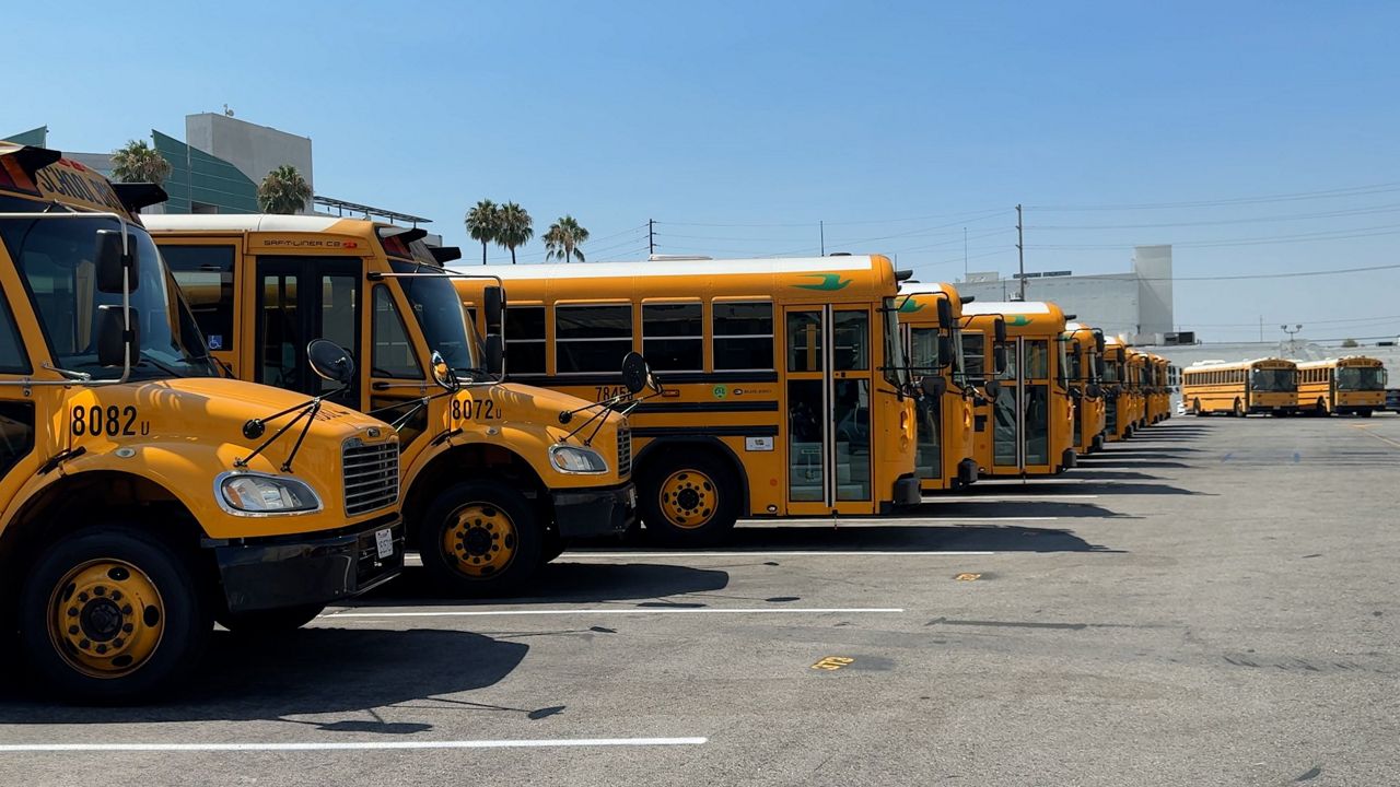 LAUSD unveils new bus fleet