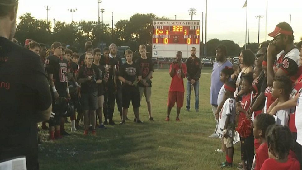 Northeast High Honors Jacquez Welch During Homecoming