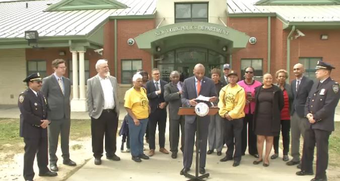 Celebration marks approval for new NYPD precinct in Queens