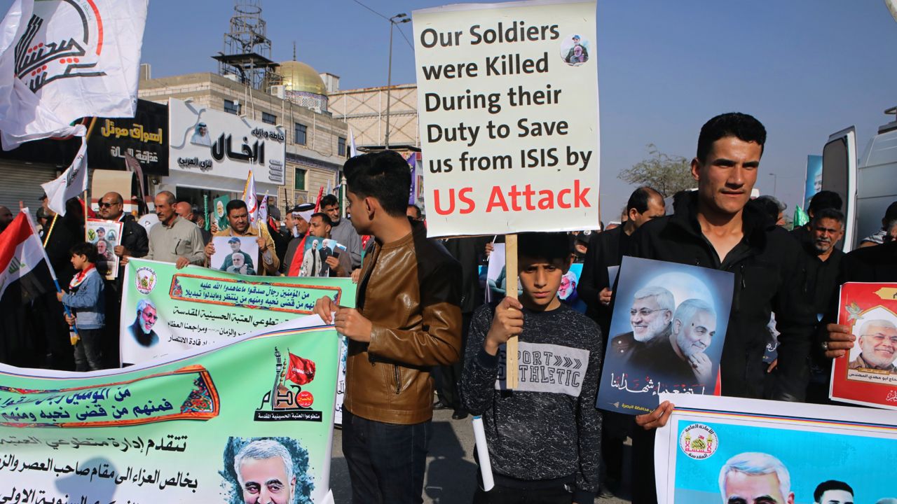 iraq arrest warrant trump drone strike soleimani