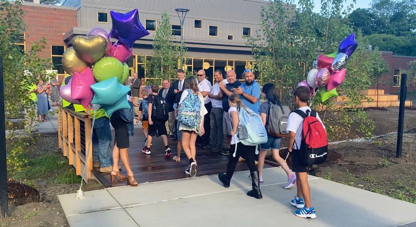 Millbury's Shaw Elementary School in opens to students