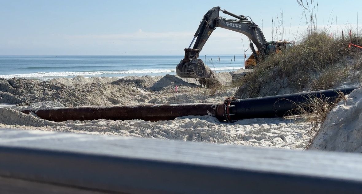 Volusia County begins dune restoration in New Smyrna Beach