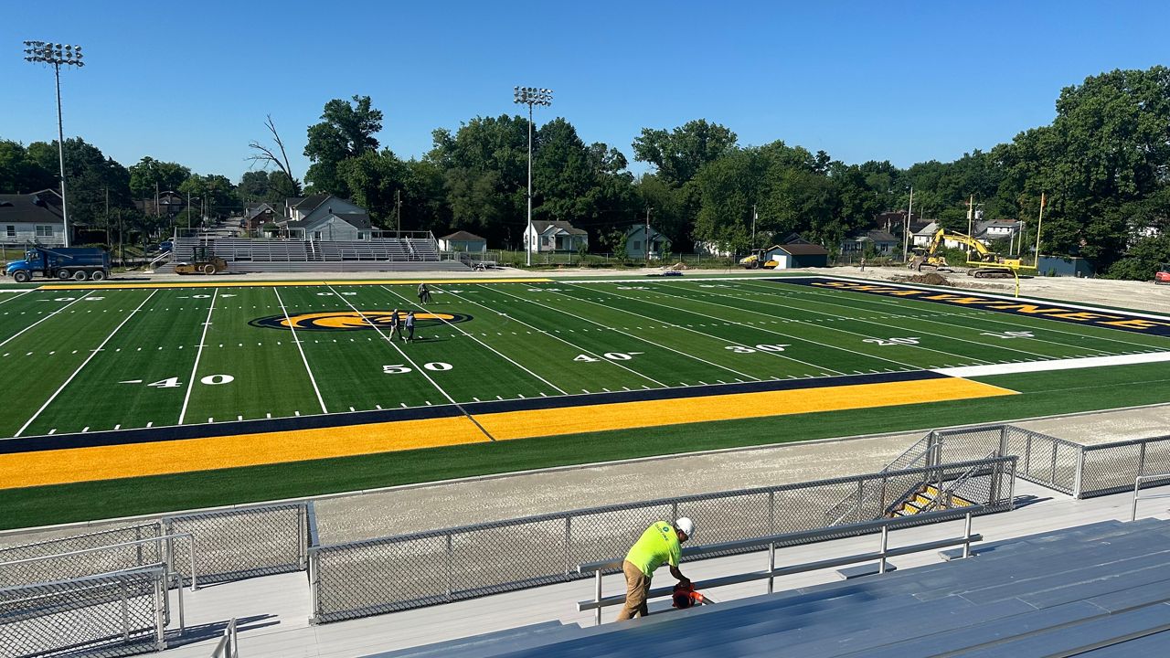 JCPS unveils new turf field,stadium at The Academy @ Shawnee