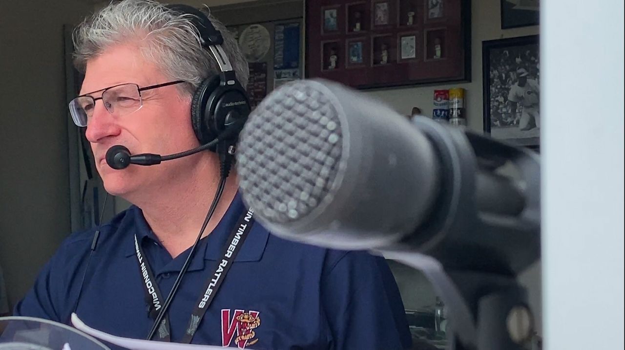 Chris Mehring 20 year broadcast Wisconsin Timber Rattlers