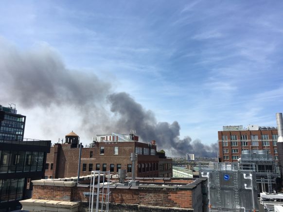 NJ Brush Fire Disrupted Train Service at Penn Station Tuesday