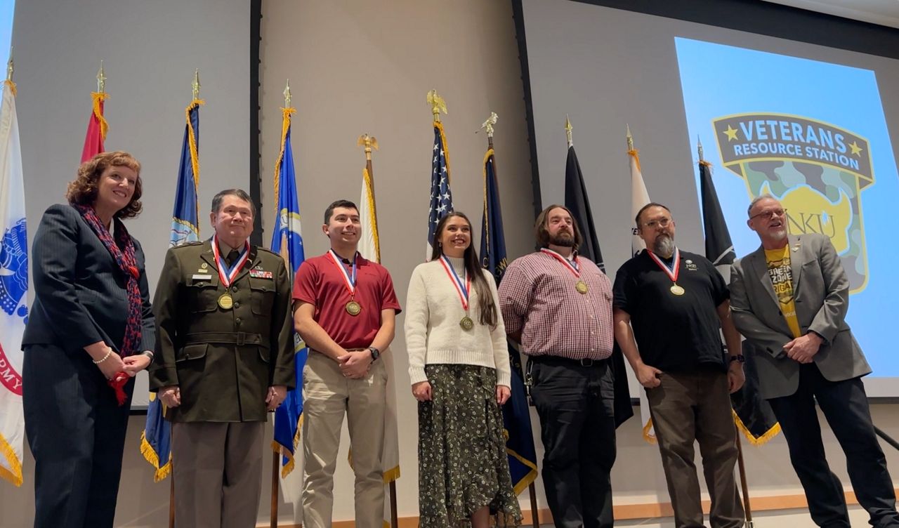 Northern Kentucky University salutes veterans
